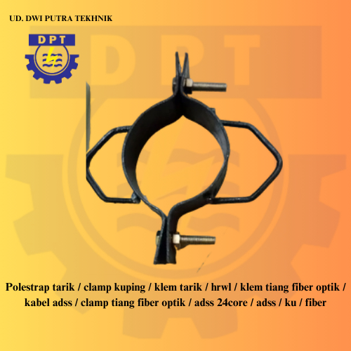 Jual Polestrap tarik / clamp kuping / klem tarik / hrwl / klem tiang ...