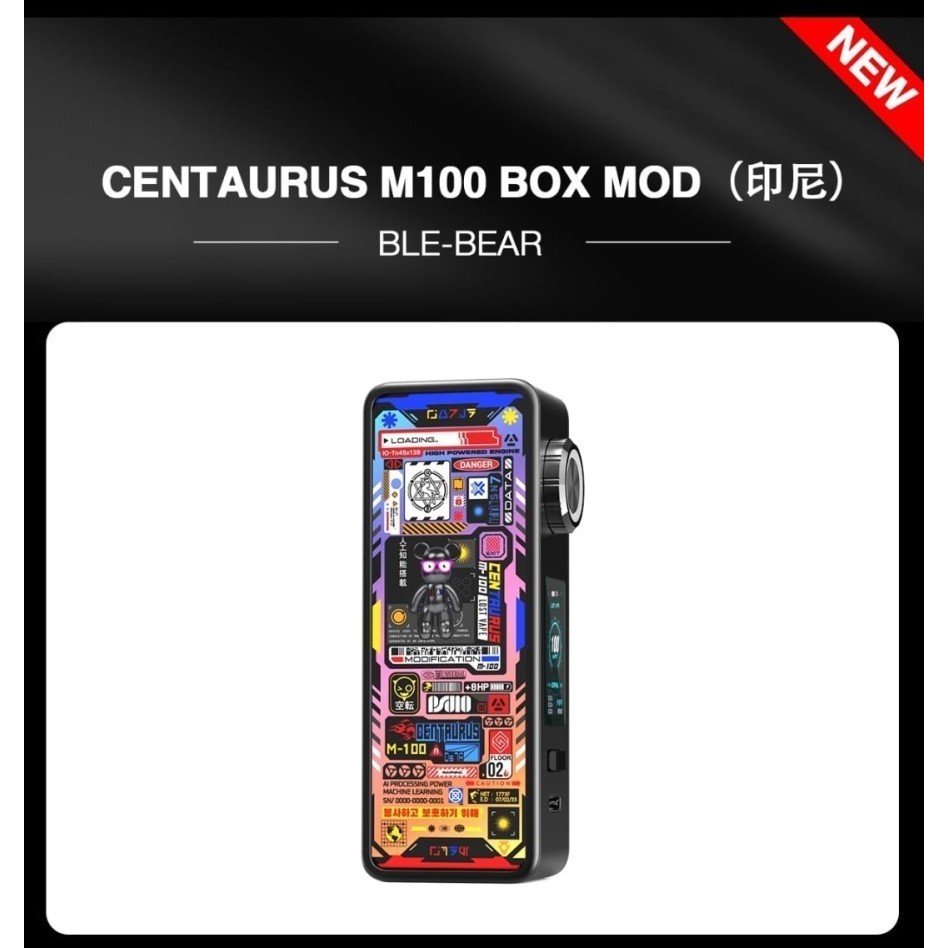 Jual CENTAURUS M100 BOX MOD ONLY BLE-BEAR NEW COLOR BY LOSTVAPE ...