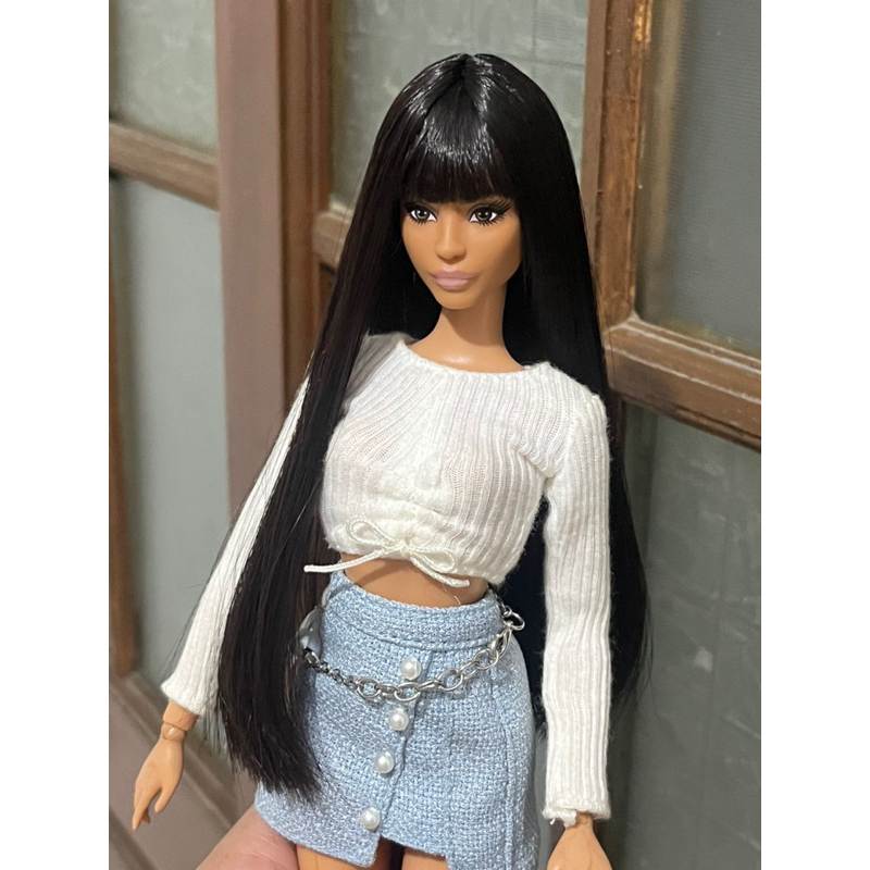 Jual wig berbi reroot berbiess rambut barbieas kepala berbies | Shopee ...