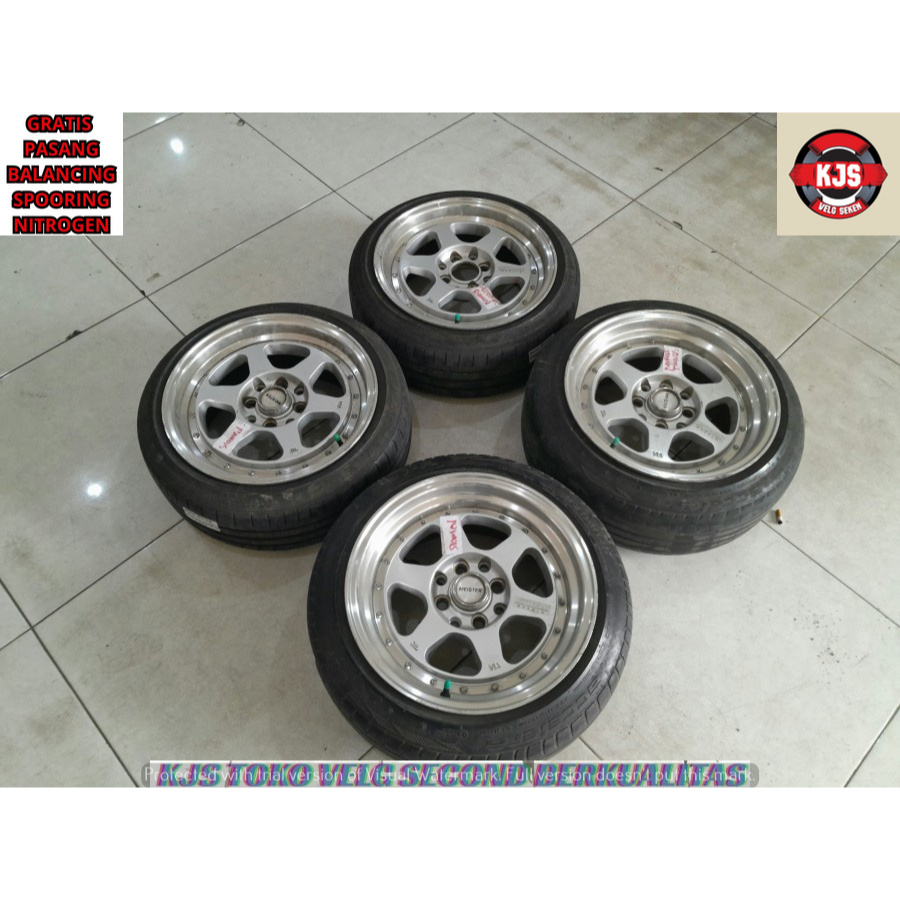 Jual VELG RACING SECOND MODEL HSR RUMOI RING 15 LEBAR 7-8 LOBANG BAUT 4X100-4X114,3 OFFSET 30-35 ...
