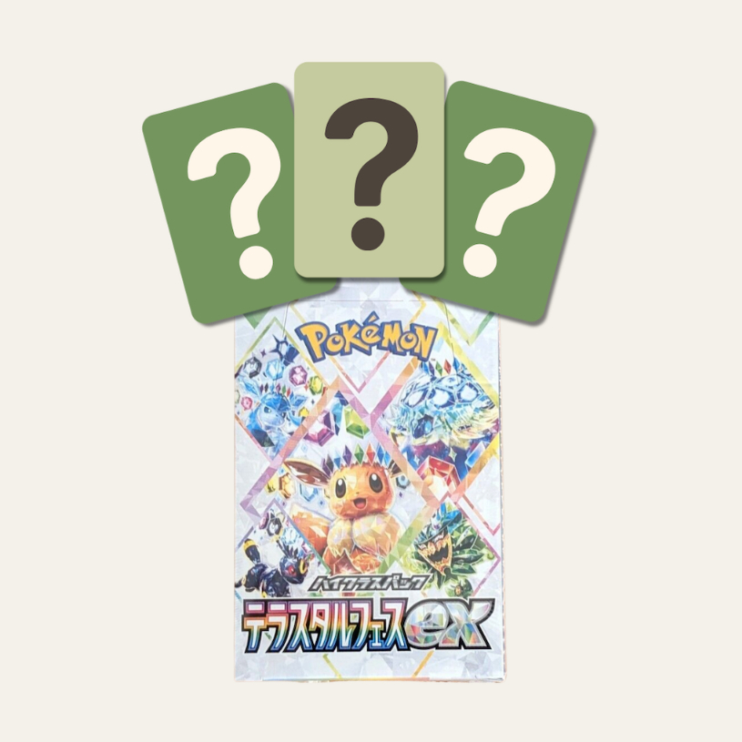 Jual Pokémon TCG Gacha – 3 Random Cards (Terastal Festival Booster Box ...