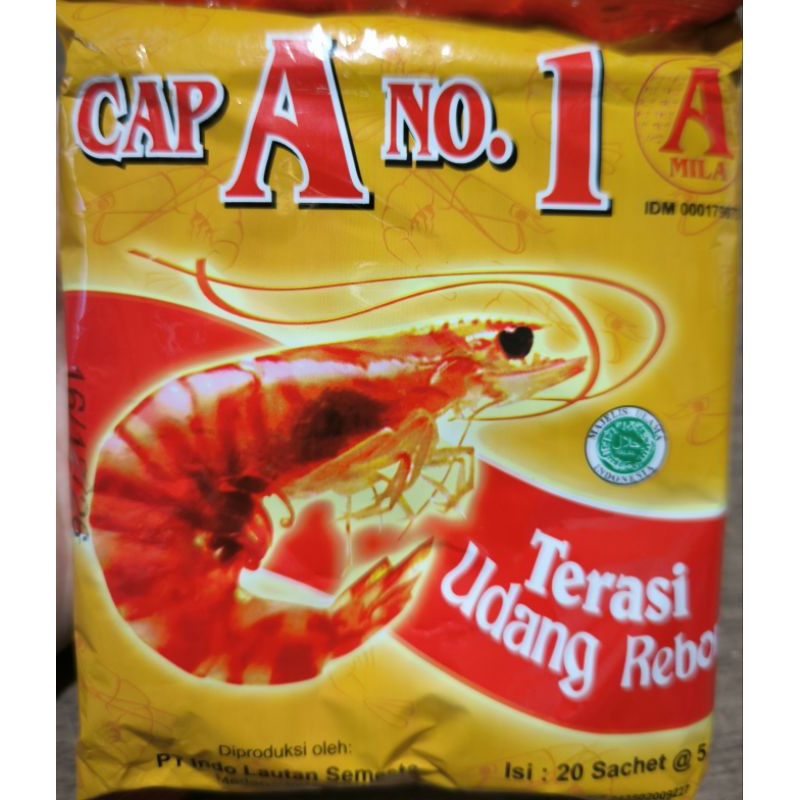 Jual terasi udang rebon cap A no. 1 | Shopee Indonesia