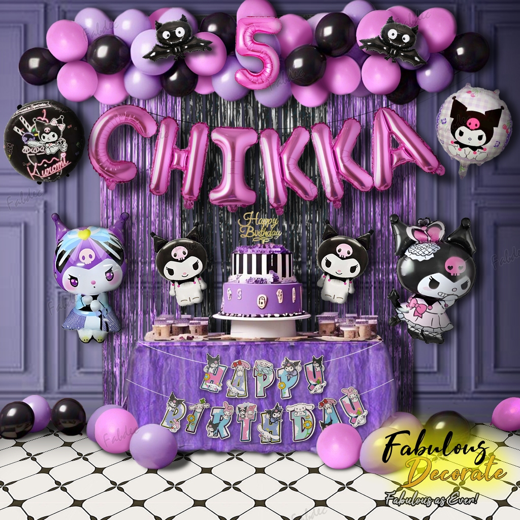 Jual Fabulous Decorate Set dekorasi Tema Sanrio / Dekorasi Ulang tahun ...