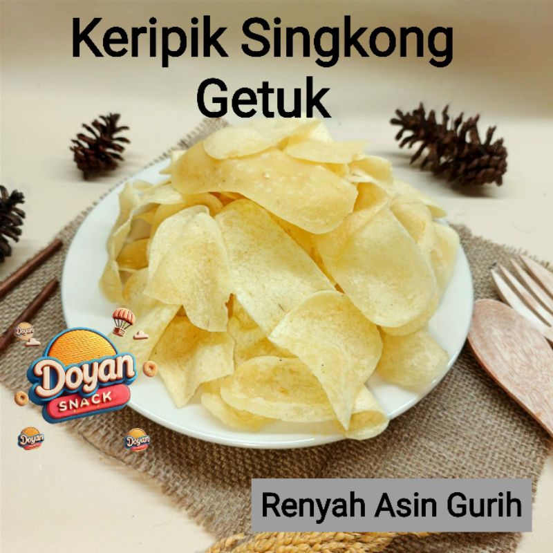 Jual Keripik Singkong Getuk khas Magelang 250g Doyan Snack | Shopee Indonesia
