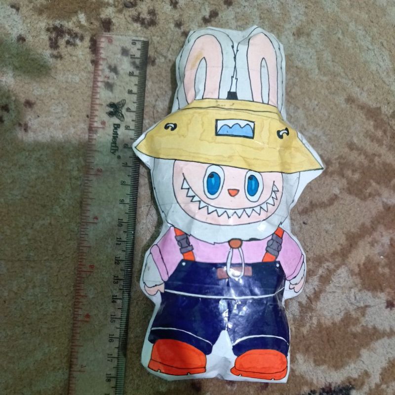 Jual paper squishy labubu topi | Shopee Indonesia