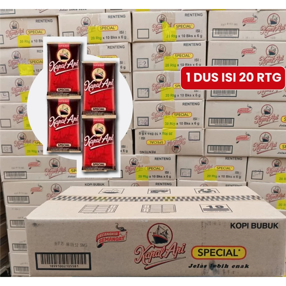 Jual KOPI KAPAL API MINI / SPECIAL MIX & KOPI INSTAN SACHET | Shopee ...
