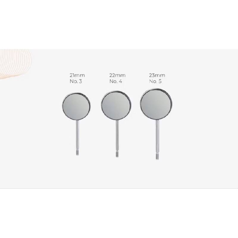 Jual KACA MULUT GIGI No 4 Kacamulut No 5 / DENTAL MIRROR STAINLESS ...