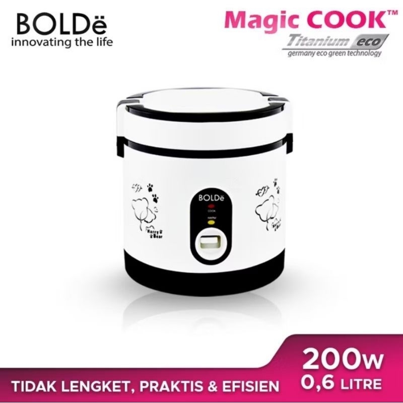 Jual BOLDe SUPER COOK LESS SUGAR - MAGIC COM DIGITAL - RICE COOKER 1 ...