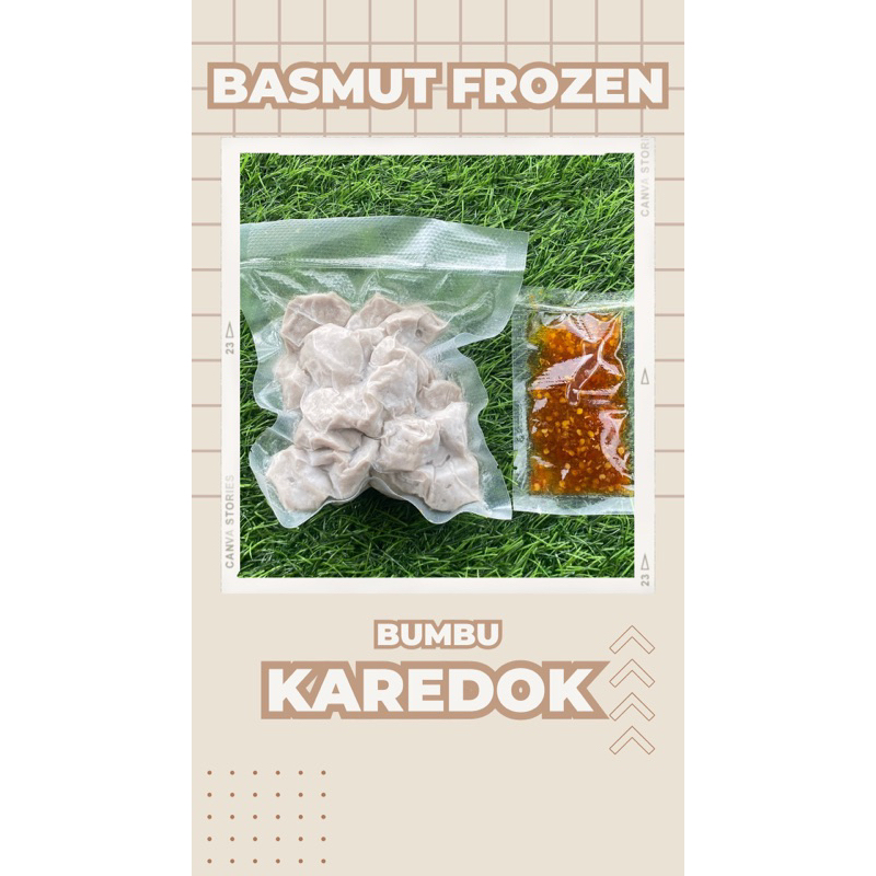 Jual BASMUT MENTAH BUMBU KAREDOK FROZEN | Shopee Indonesia