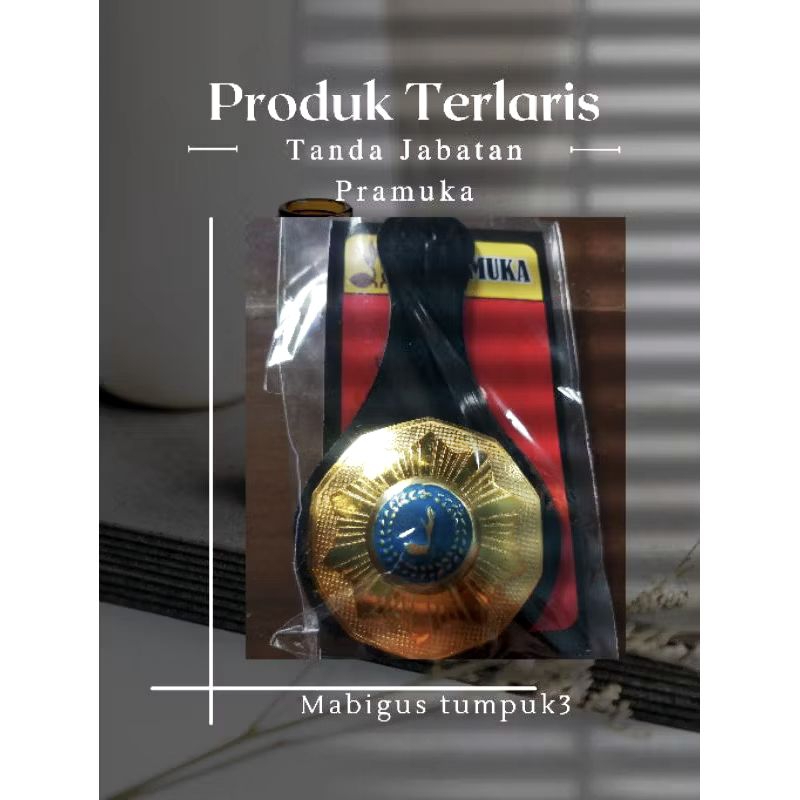 Jual Tanda Jabatan Pramuka Mabigus Tumpuk3 | Shopee Indonesia