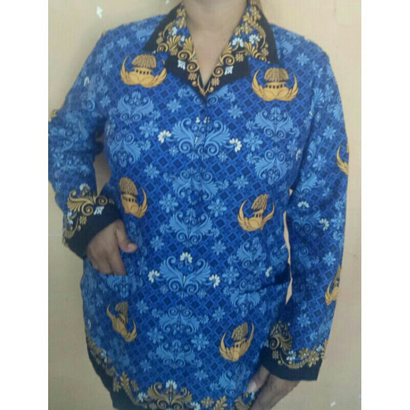 Jual seragam korpri kerah hitam | Shopee Indonesia