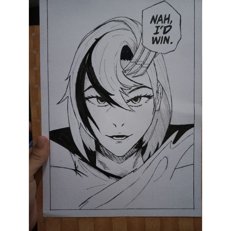 Jual GAMBAR ANIME HITAM PUTIH (Drawing Pen/Hitam Putih) | Shopee Indonesia