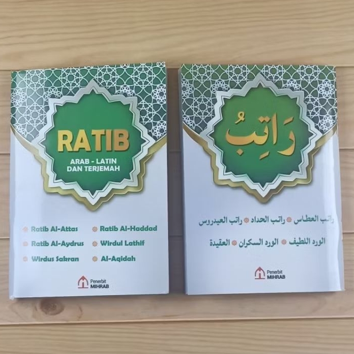 Jual Buku kitab Kumpulan Ratib Arab Latin dan Terjemah Ukuran Saku ...