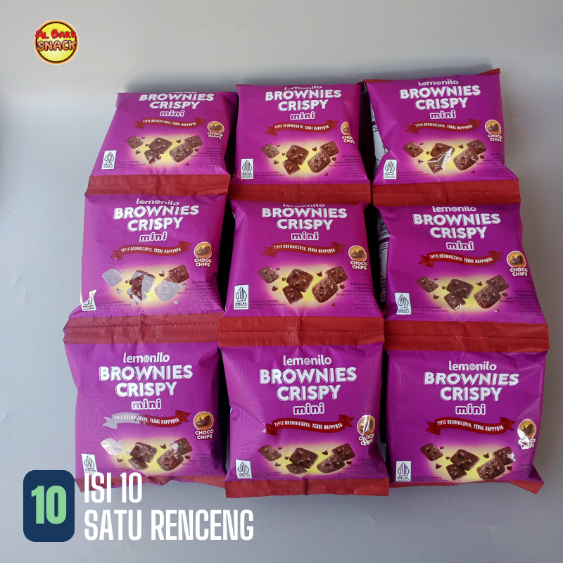Jual Lemonilo Brownies Renceng Isi 10 Brownchips Coklat | Shopee Indonesia