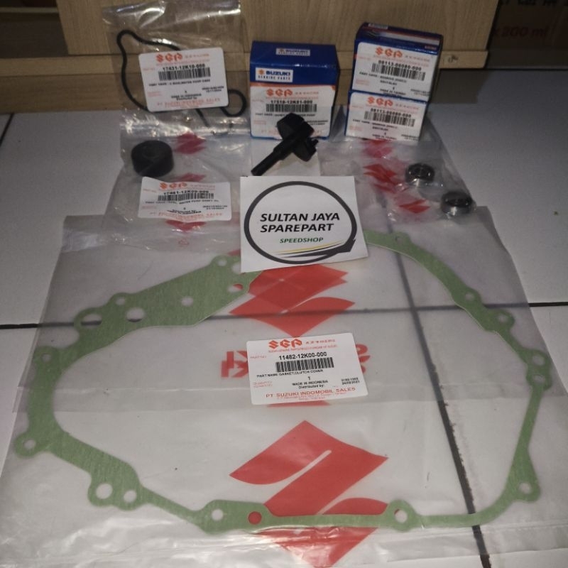 Jual SEAL WATERPUMP WATER PUMP SATU SET WATERPAM SATRIA INJEKSI GSX BANDIT ORI SGP | Shopee ...