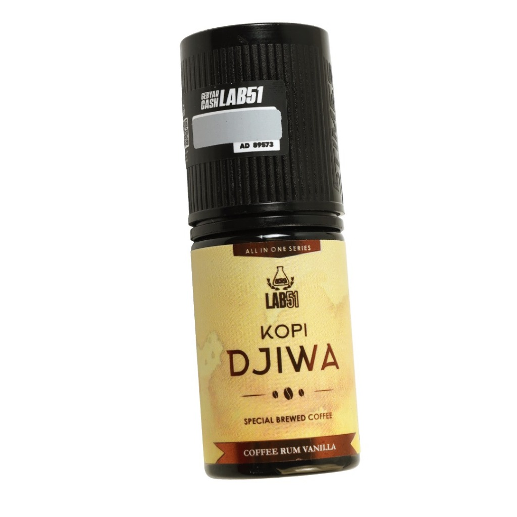 Jual Liquid Kopi Djiwa Coffee Rum Vanilla Pods Friendly 9MG 30ML By ...