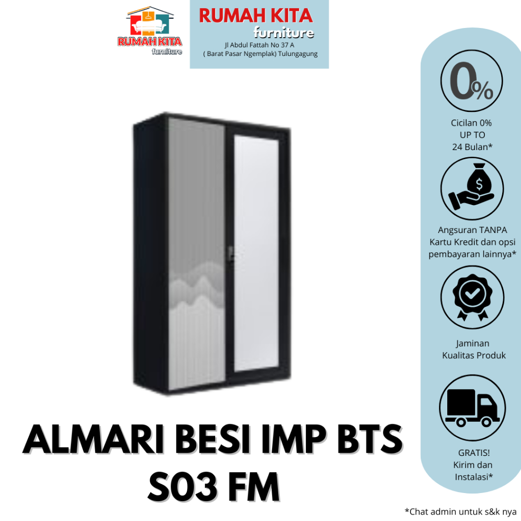 Jual ALMARI BESI IMPORTA BTS S03 FM | Shopee Indonesia