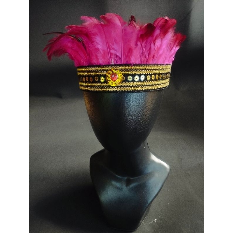Jual (COD)Mahkota dayak dan papua/mahkota bulu khas kalimantan/ mahkota ...