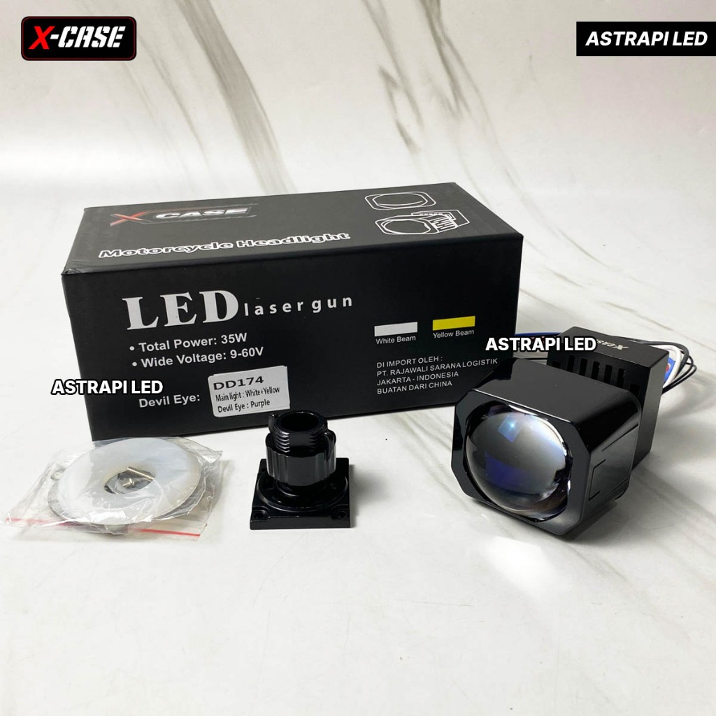 Jual Xcase Biled Matrix x1 1.5 Inch Blue Lens 3 Warna All Weather Kipas ...