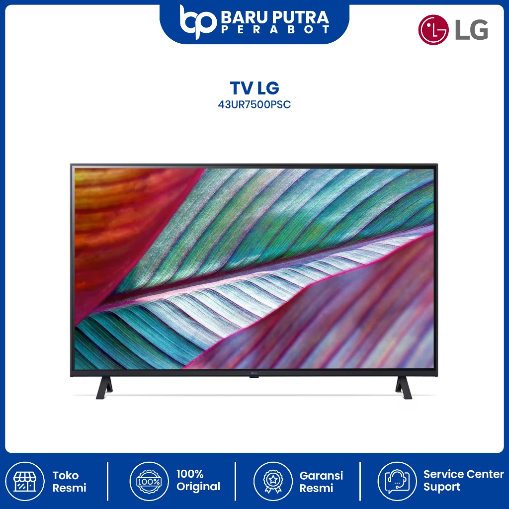 Jual LG Televisi / SMART TV UHD 4K 43" - 60Hz Dengan AI ThinQ HDR10 ...