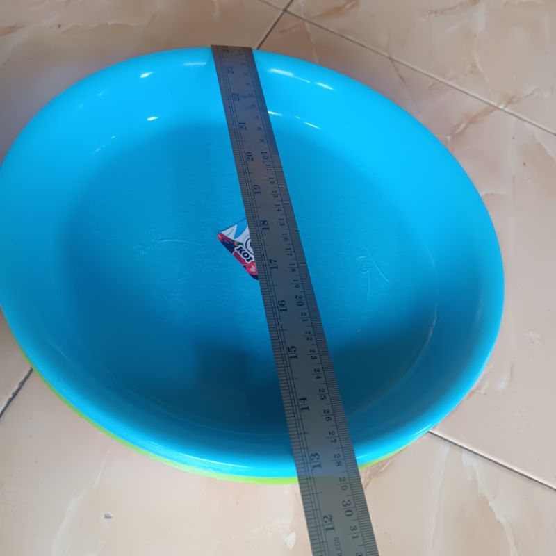 Jual NAMPAN BULAT PLASTIK KH TEBAL UK 28 CM | Shopee Indonesia