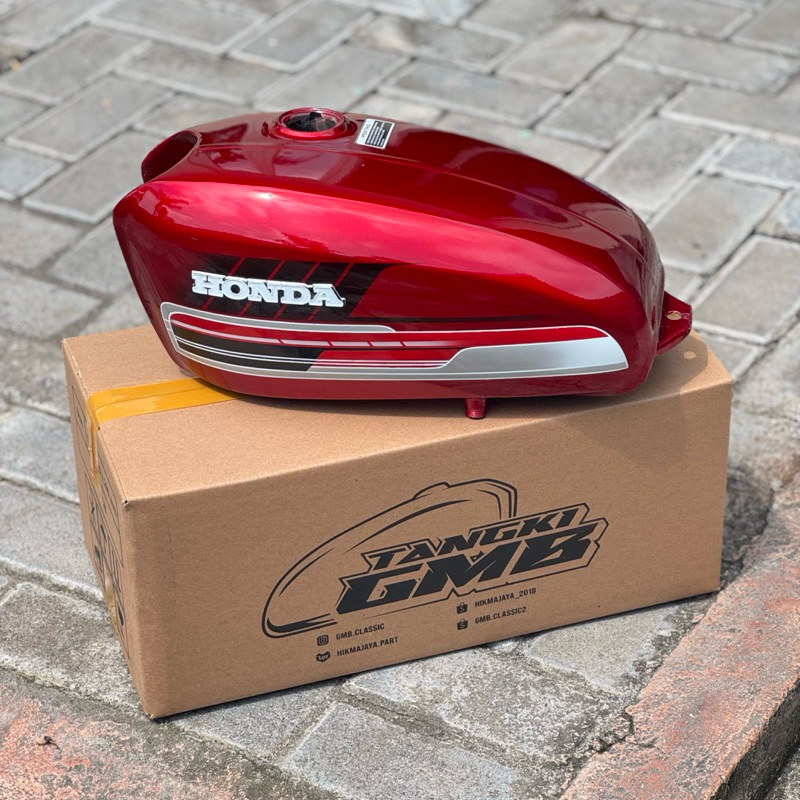 Jual TANGKI CB 125 MERAH LC GALVANIS | Shopee Indonesia