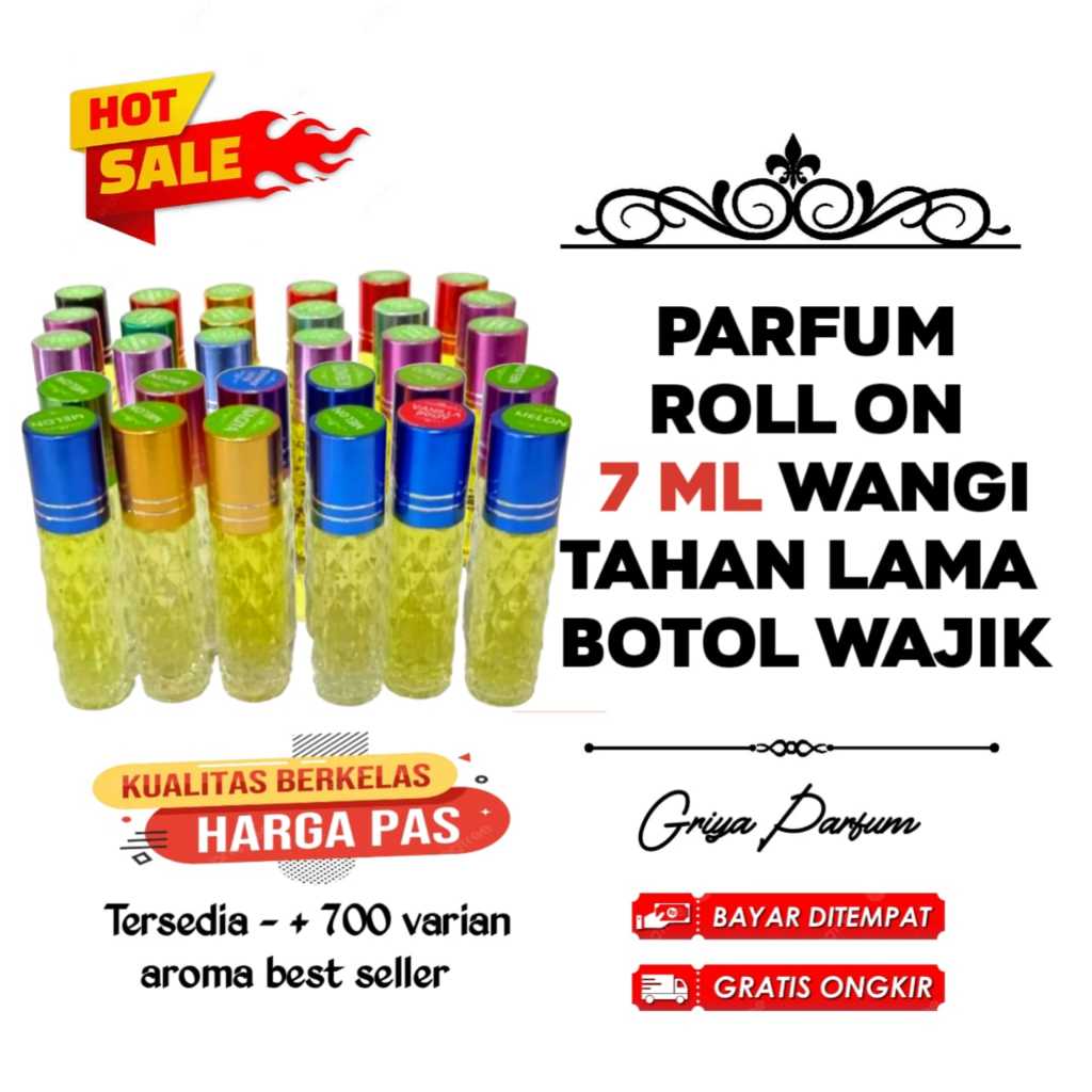 Jual PARFUM ROLL ON 7 ML NON ALKOHOL PARFUM TERLARIS | Shopee Indonesia