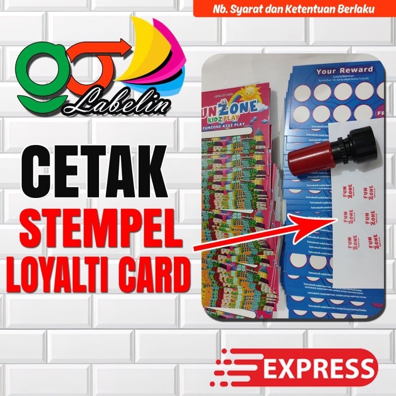 Jual Cetak Setempel Automatis Member Card Custom Stempel Murah | Shopee ...
