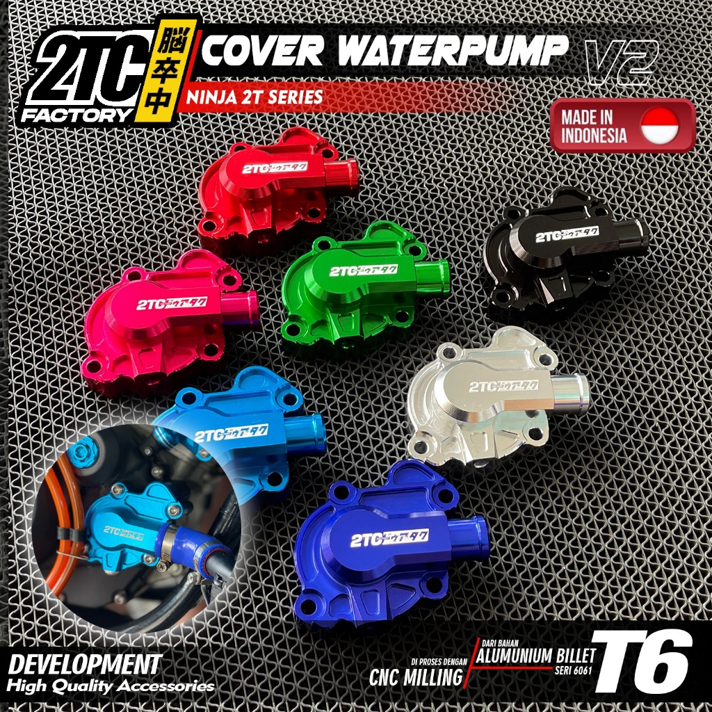 Jual TUTUP WATER PUMP COVER WTP NINJA 2T SERIES BY 2TC FACTORY | Shopee ...