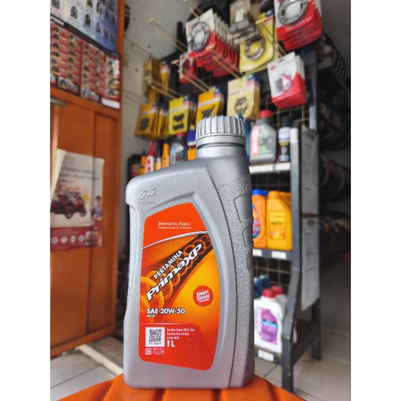 Jual Oli Mesin Prima XP by Pertamina 20W 50 1 Liter | Shopee Indonesia