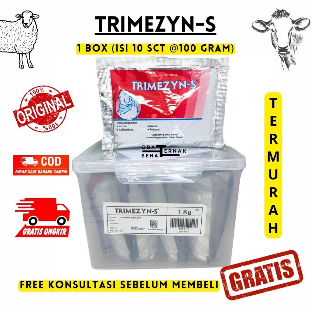 Jual Trimezyn-S 100 GRAM (1 BOX ISI 10 SCT) - Medion Obat Sistem ...