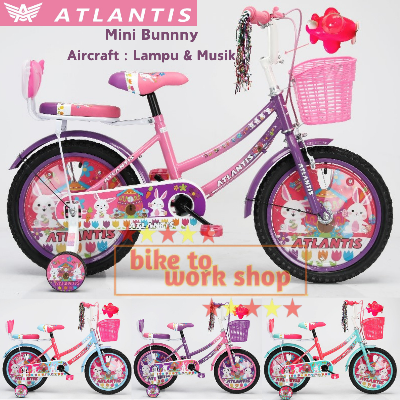 Jual SEPEDA MINI ATLANTIS BUNNY 92 881 MUSIK 12 16 18 INCH ANAK ...