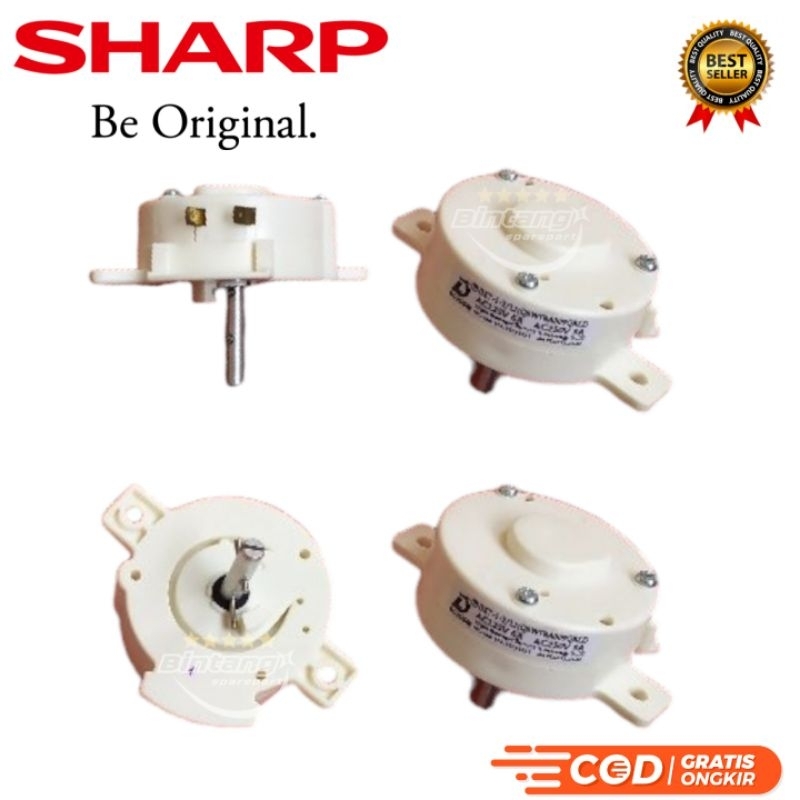 Jual Timer Pengering Mesin Cuci Sharp Original 2 Soket Pin / Timer Spin ...