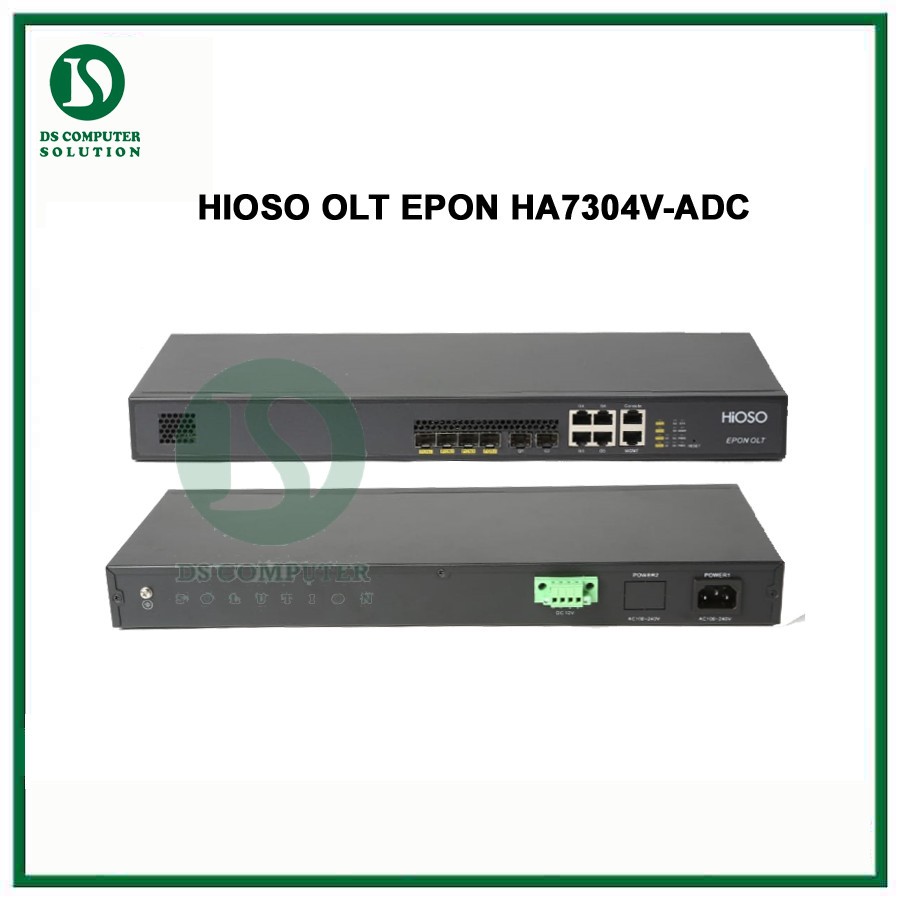 Jual HIOSO EPON OLT HA7304V-ADC 4 Port with AC/DC Power dan Support ...