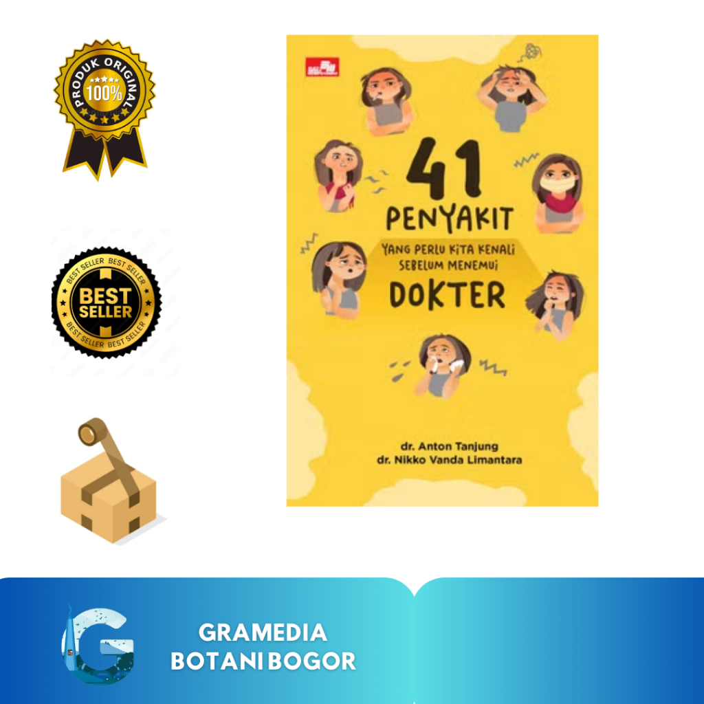 Jual Gramedia Bogor - 41 Penyakit Yang Perlu Kita Kenali Sebelum Menemui Dokter | Shopee Indonesia