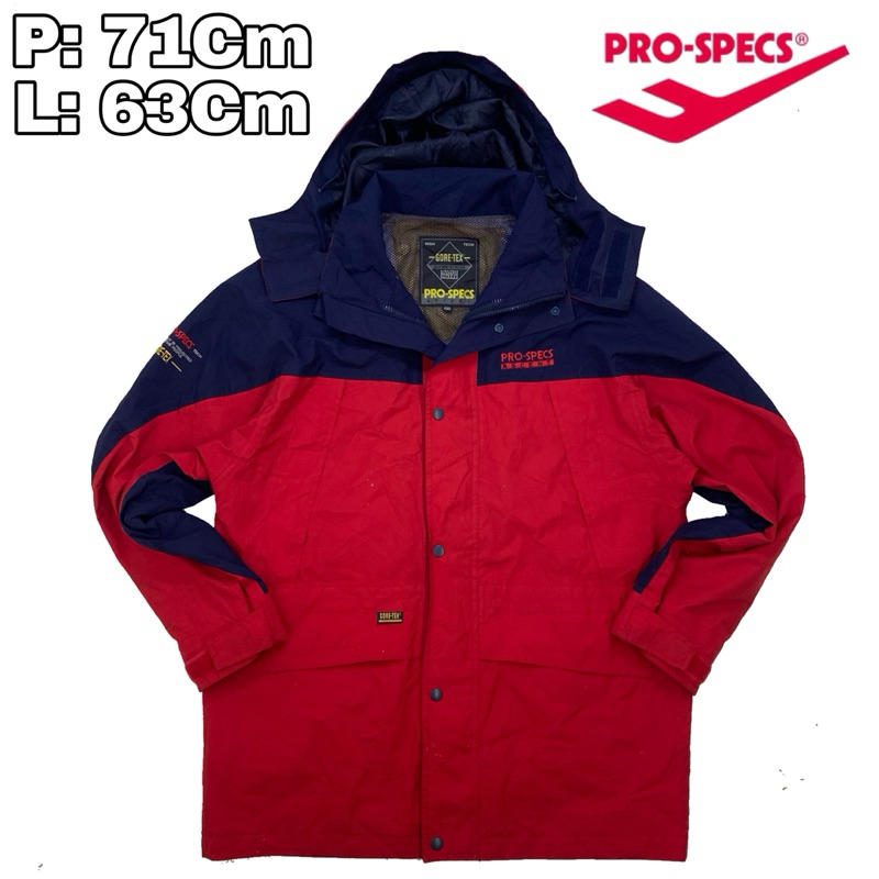 Jual J238 Jaket Outdoor Waterproof Pro Specs Goretex Vintage Sport ...