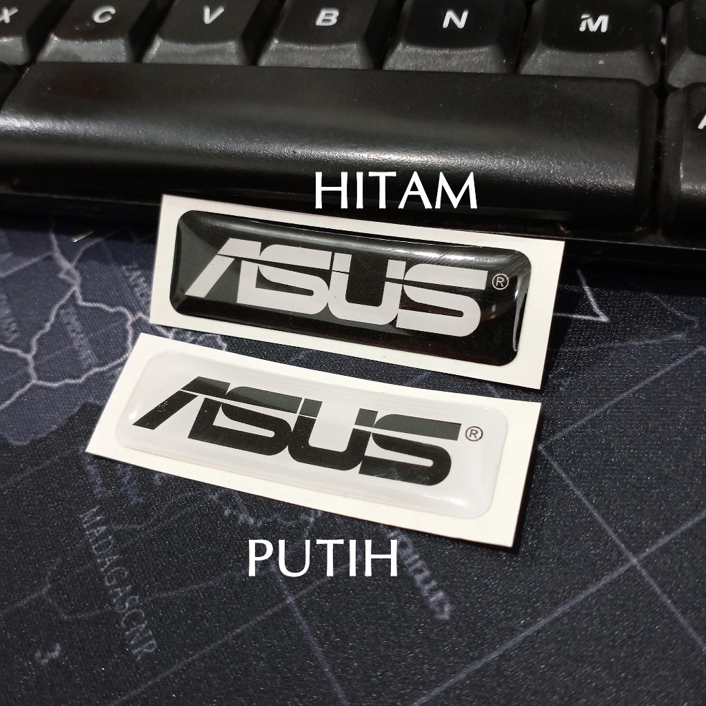 Jual Sticker Timbul Resin Stiker ASUS Logo Lycal 3D Kecil Satuan ...