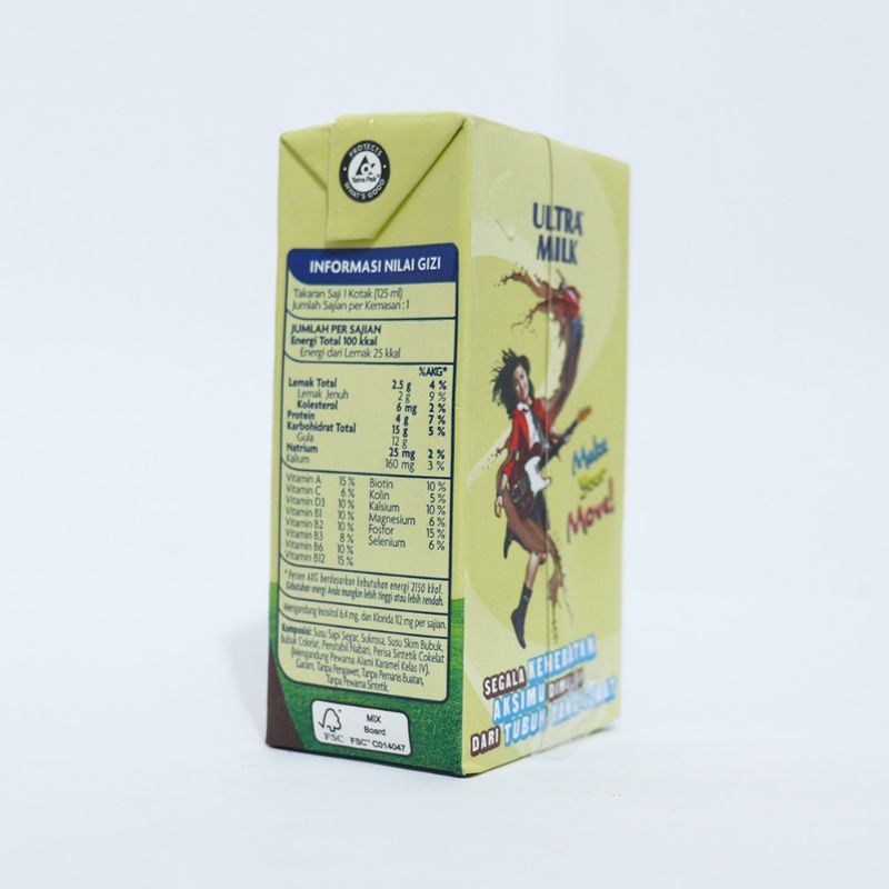 Jual susu ultra milk 125ml 1 dus isi 40 | Shopee Indonesia