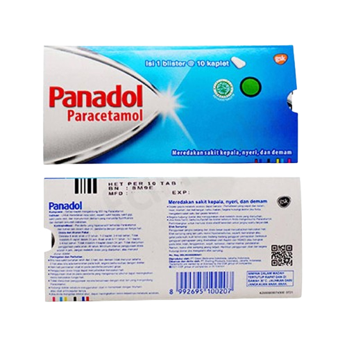 Jual PANADOL BIRU TAB (1 STRIP = 10 TABLET) | Shopee Indonesia