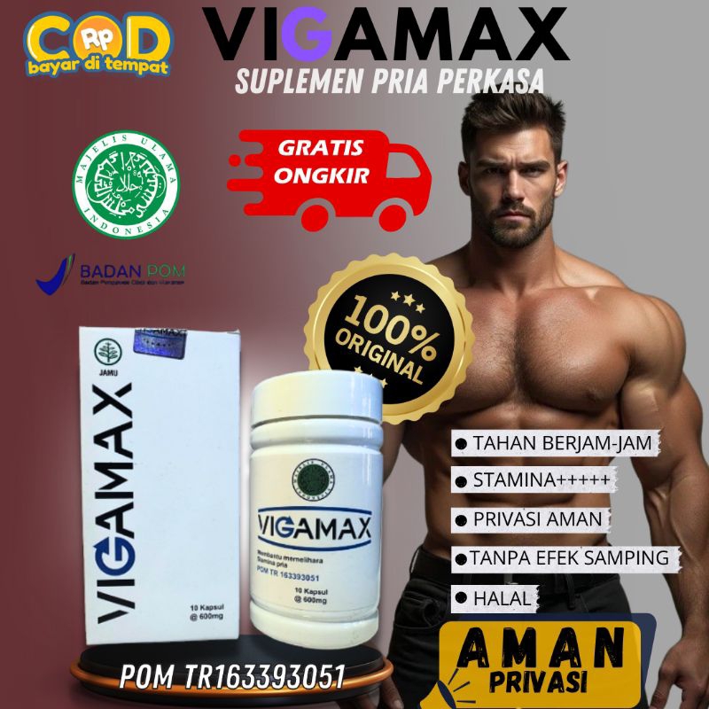 Jual VIGAMAX SUPLEMEN PRIA PERKASA 100% ORIGINAL | Shopee Indonesia