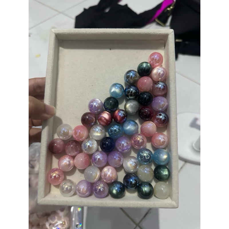 Jual MANIK DINGYI DING YI BEADS PER 50pcs | Shopee Indonesia
