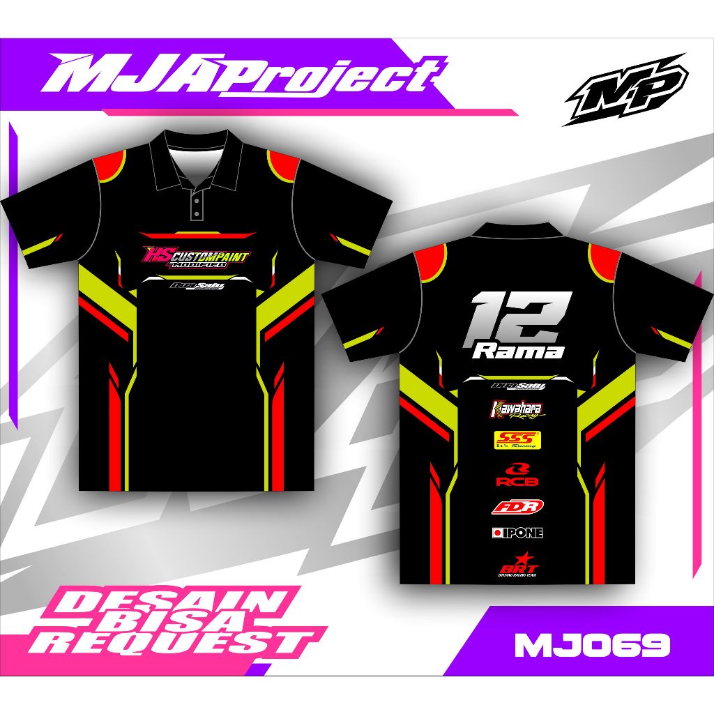 Jual JERSEY RACING kaos baju jersey racing custom full printing jersey ...