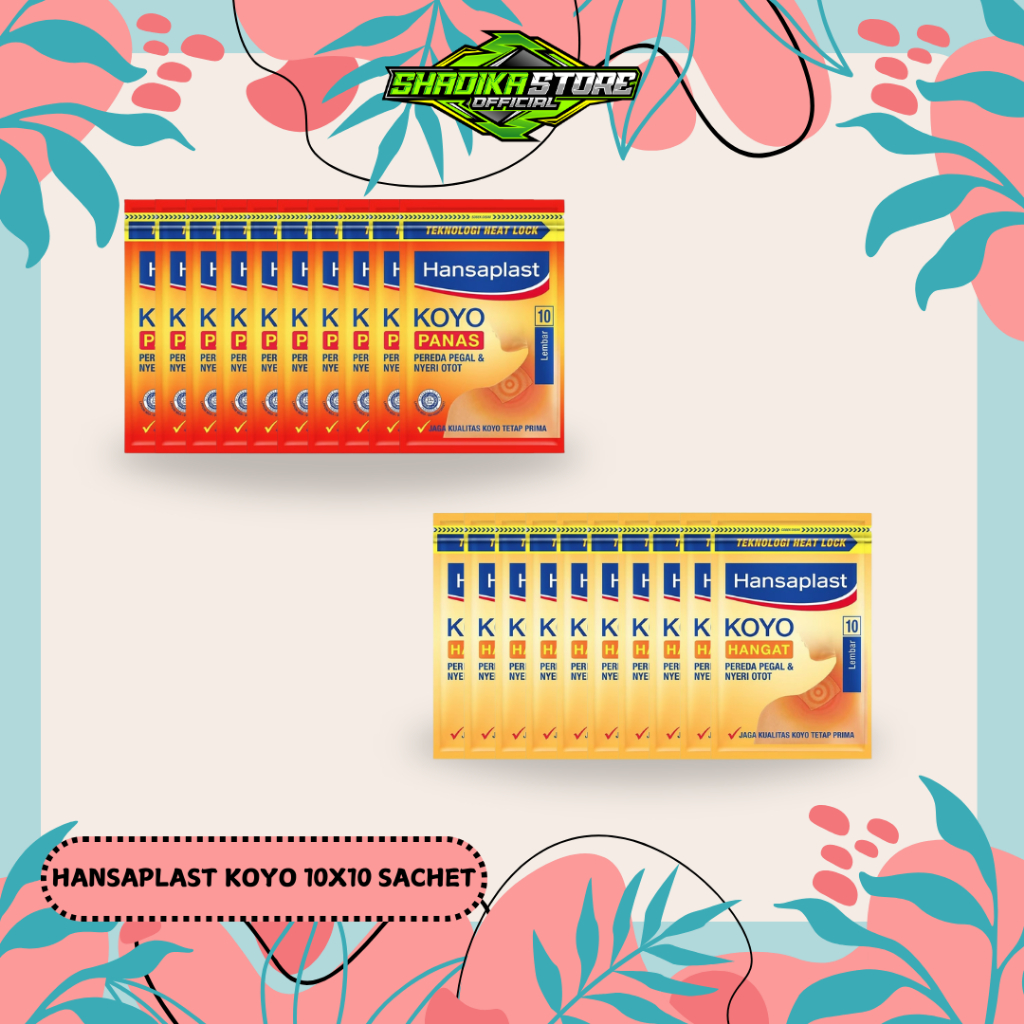 Jual [10pcs] HANSAPLAST Koyo Hangat/Panas Resealable isi 10x10 P3K Zip ...