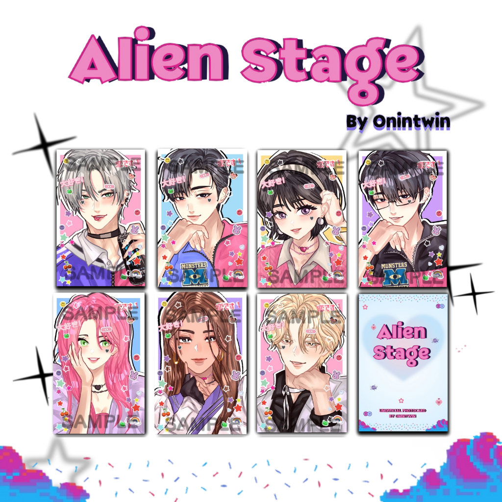 Jual Photocard Alien Stage by onintwin / keychain Till / Mizi / Sua ...