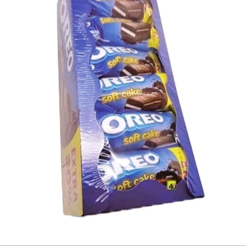 Jual Oreo Soft cake rasa coklat isi 12 per box extra 20% | Shopee Indonesia