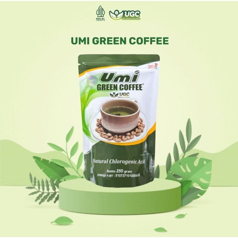 Jual UGC Umi Green Coffee kopi hijau 250 Gram | Shopee Indonesia