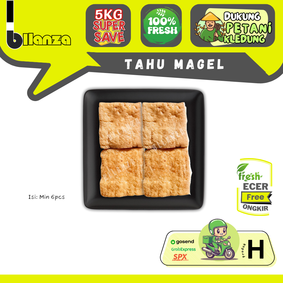 Jual Bllanza | Tahu Coklat /Magel — Sahabat Makan Sayur ECER (H ...