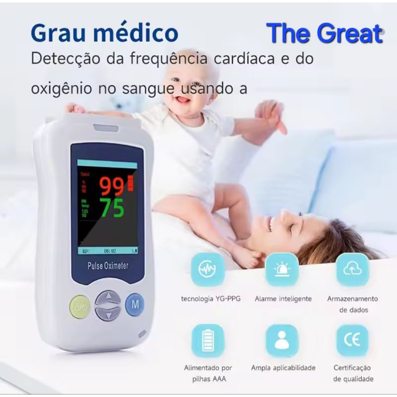 Jual Handheld Pulse Oximeter SPO2 PR Oksimeter Bayi Anak Dewasa Medical ...