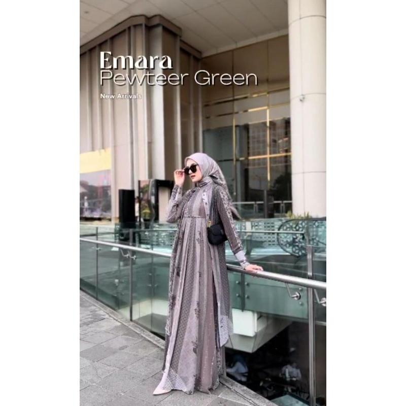 Jual EMARA PEWTER GREEN | Shopee Indonesia