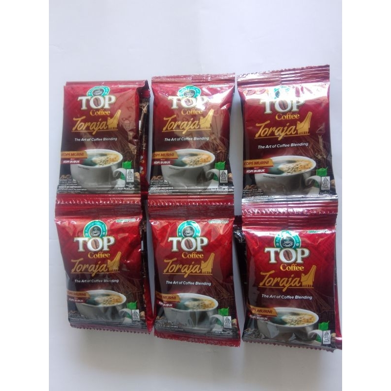 Jual Kopi TOP Coffee Toraja bundle 3 renteng (1 renteng isi 10 pcs ...